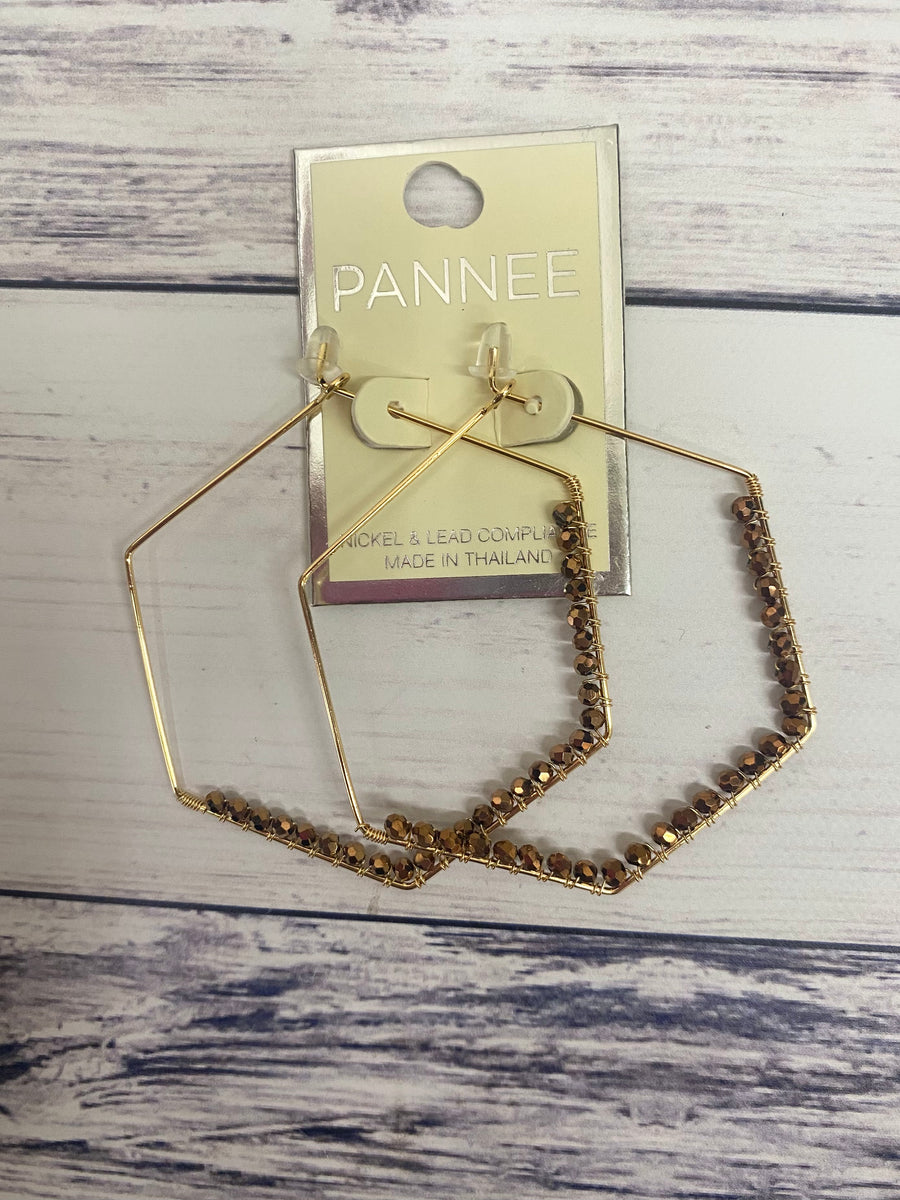 Pannee Gold Large Loop – SpeakEasy Boutique